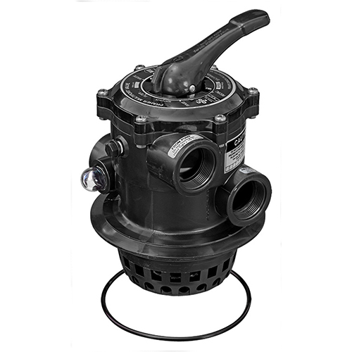 Praher TM-12-H8 1.5" Top-Mount Multiport Valve with 8" Clamp Flange ...